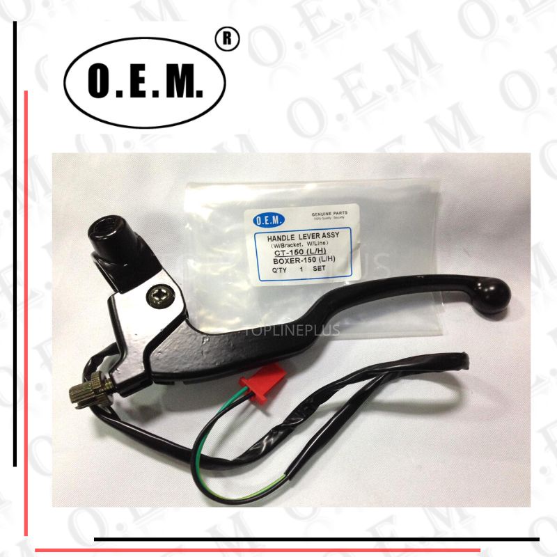 Motorcycle Handle Lever for BOXER 150 / CT150 (with wire and mirror ...