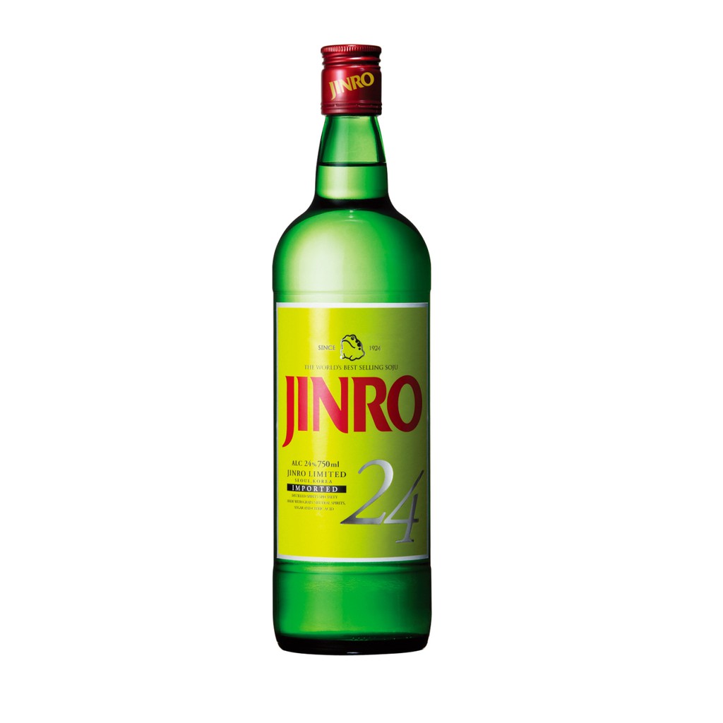 Jinro 24 Soju 750ml Korean Drink Shopee Philippines