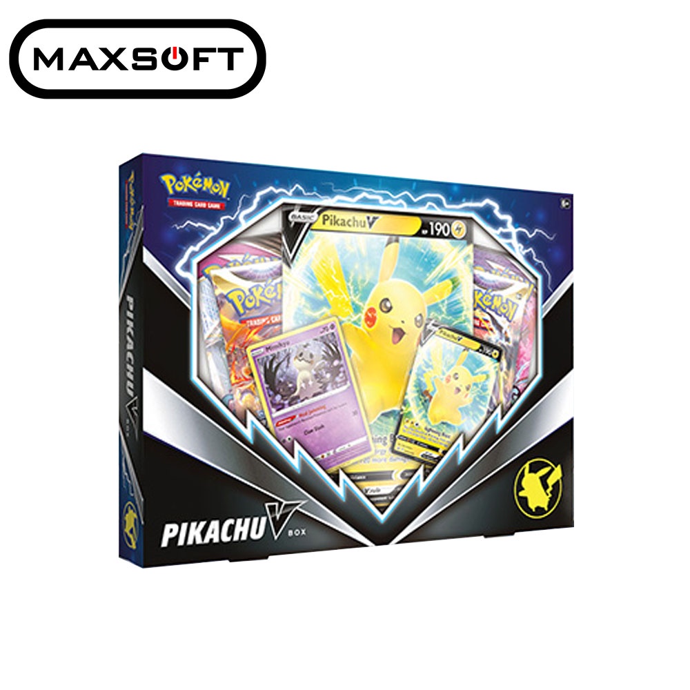 Pokemon TCG: Pikachu V Box | Shopee Philippines