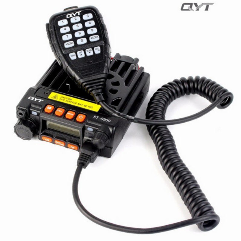 QYT KT-8900 Mini Mobile Radio Dual band 136-174/400-480MHz 25W high ...