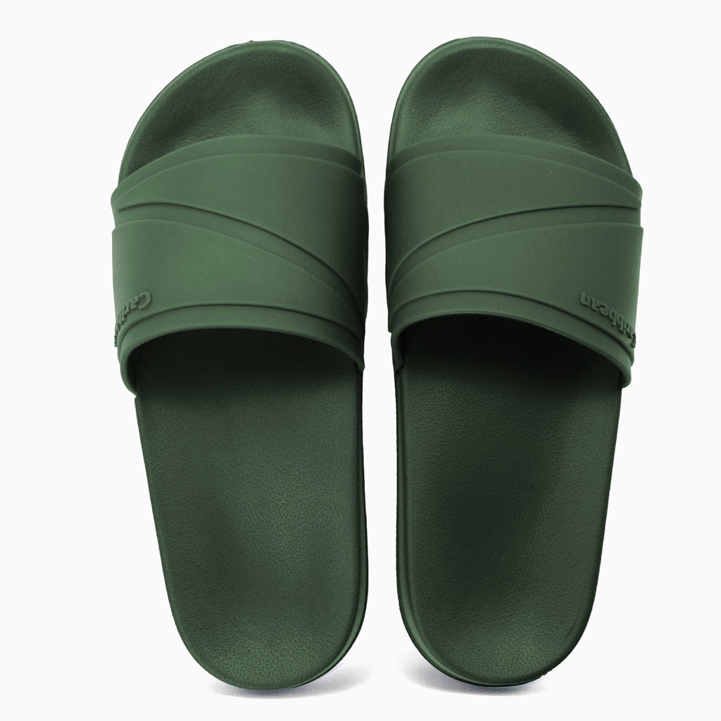 Caribbean Men Slides: Range (Army Green) | Shopee Philippines