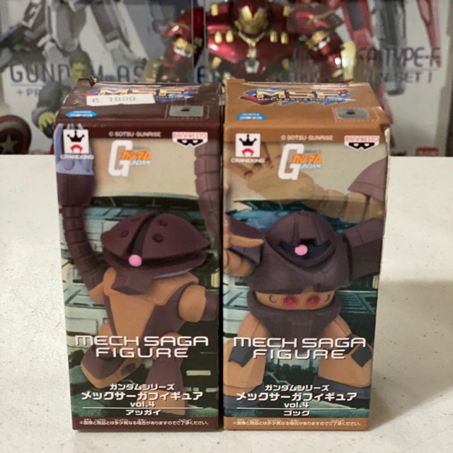 WCF Mech Saga Figure MSM-03 GOGG and MSM-04 ACGUY | Shopee Philippines