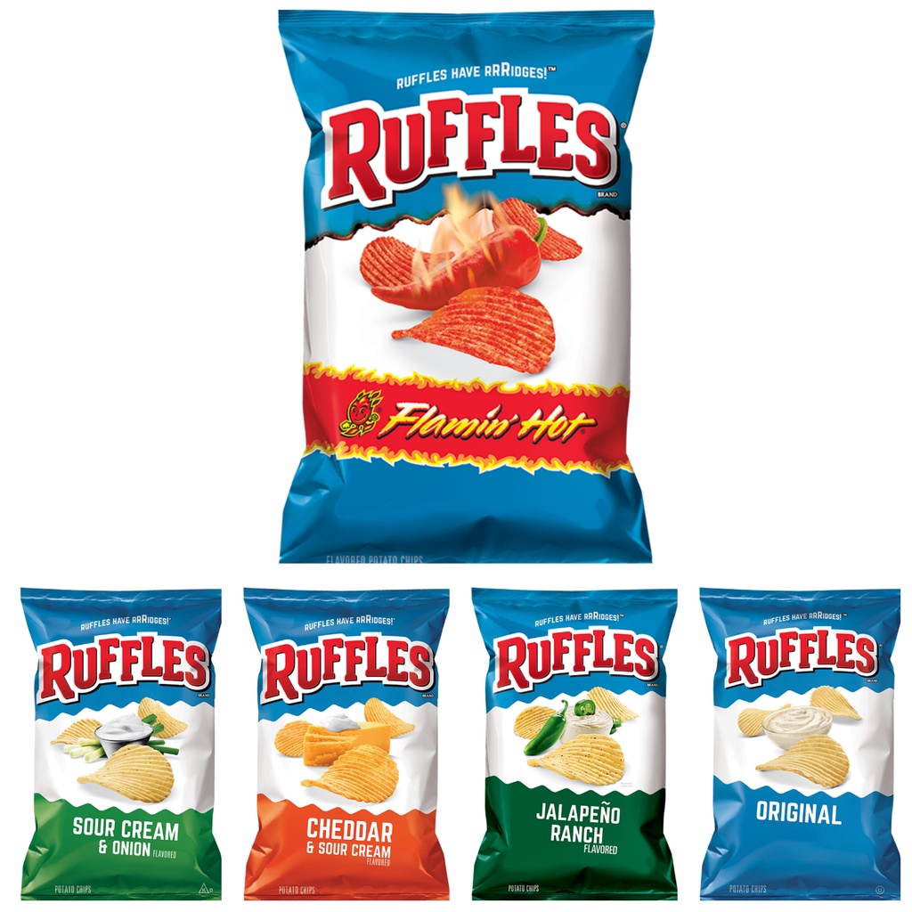 Ruffles Potato Chips 184.2g | Shopee Philippines