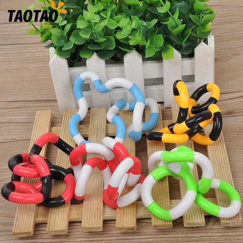 Tangle Relax Therapy Fiddle Fidget Stress ADHD Autism SEN Sensory Toy ...