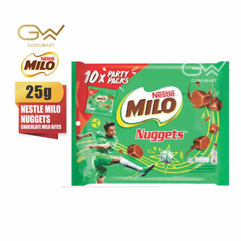 NESTLE Milo Nuggets (25g) Chocolate Milo Bites | Shopee Philippines