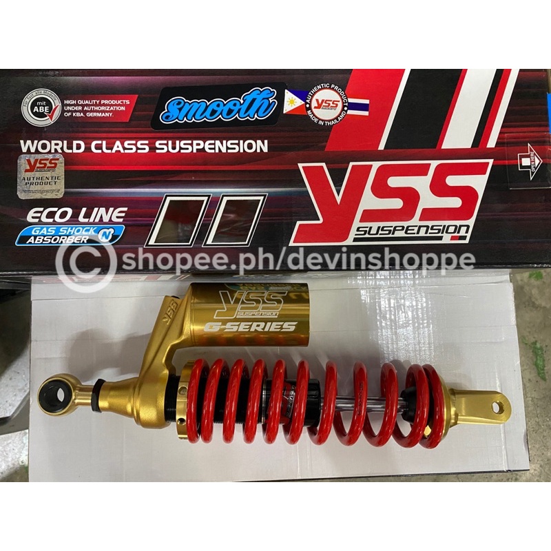 YSS Gseries Red-Gold Series Click 330mm | Shopee Philippines