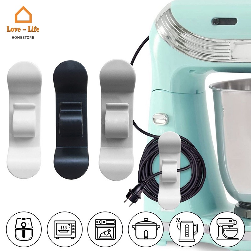 Creative ABS Self-adhesive Windable Appliances Cord Fixed Winder ...