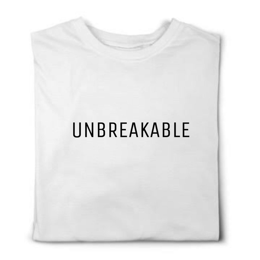 UNBREAKABLE Oversized Aesthetic Statement Shirt/Tshirts Unisex ...