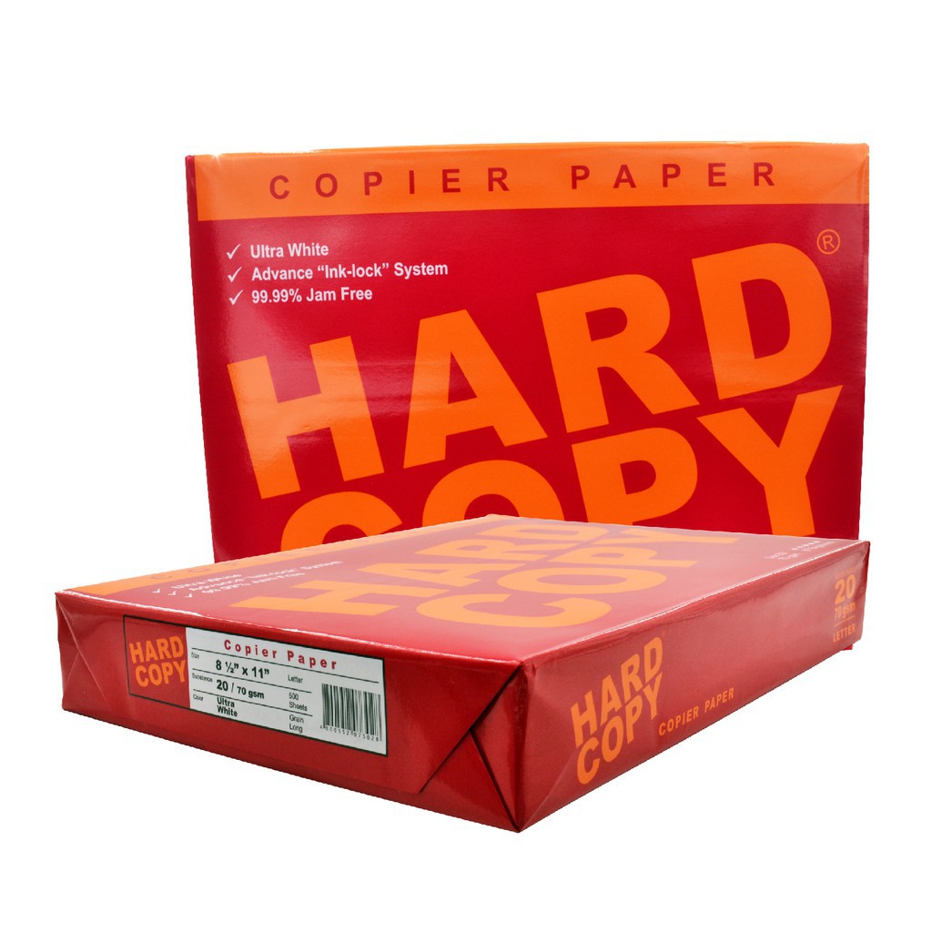 Hard Copy Short Paper Short Copy Copier Paper Ultra White Bond Paper