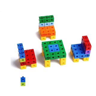 Numberblocks 100pcs 2cm Linking Cubes Blocks Color Manipulatives Unifix ...