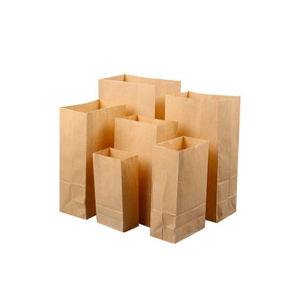 Brown Paper Bag Notion Bag All Size 100pcs | Shopee Philippines
