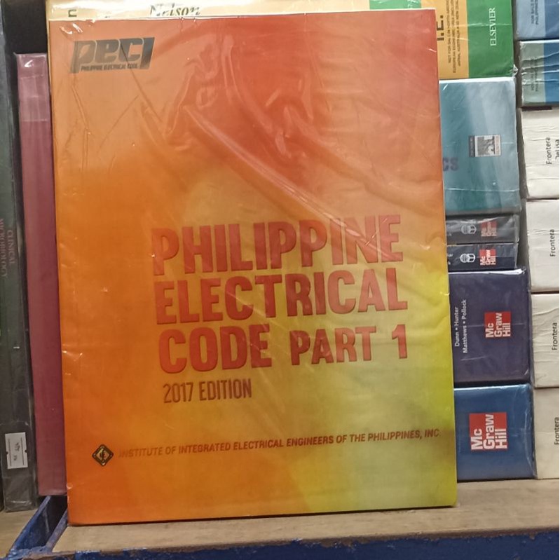 Philippine Electrical Code Part 1 (2017 Edition) | Shopee Philippines