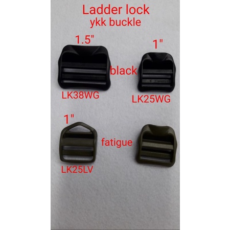 ykk buckle Ladder lock sold per (50pcs) and (25pcs) | Shopee Philippines
