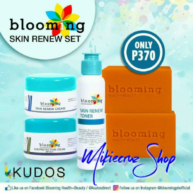 Blooming SKIN RENEW SET | Shopee Philippines