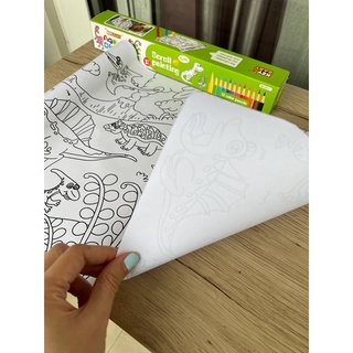 Drawing Paper Roll/Children Graffiti Coloring Scroll/ | Shopee Philippines