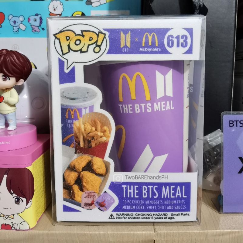 BTS x Mcdo meal box without Acetate box | Shopee Philippines