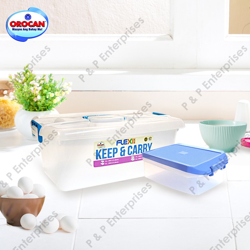 Orocan Keep and Carry Storage Box 11 Liter Capacity 2034 | Shopee ...