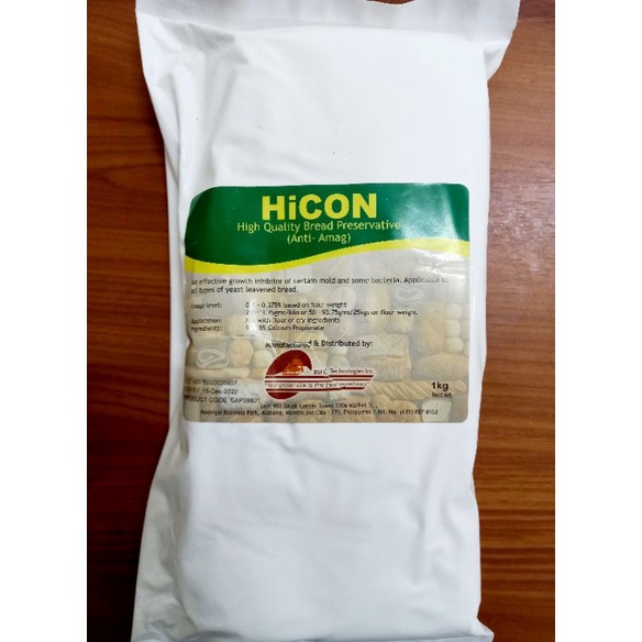 HiCON Calcium Propionate Mold Inhibitor Bread Preservative (Anti-Amag ...