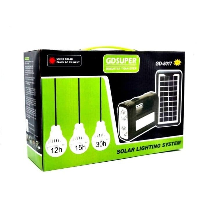 A288 shop GDSUPER GD8 Classic Solar Lighting System | Shopee Philippines