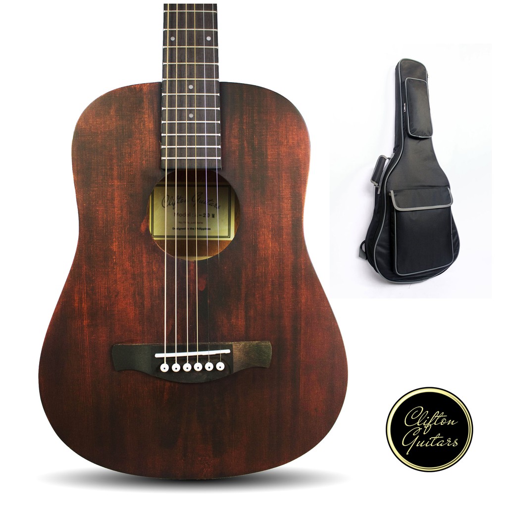 Clifton A Series A2 Solid Spruce Top Dreadnought Mini Guitar "No Frills ...