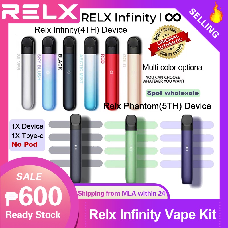 RELX Infinity（4th）Device Kit / RELX Phantom（5TH GEN）Vape Kit Compatible ...