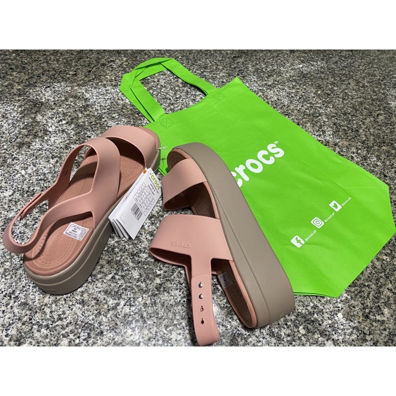 Crocs Brooklyn Low Wedge | Shopee Philippines