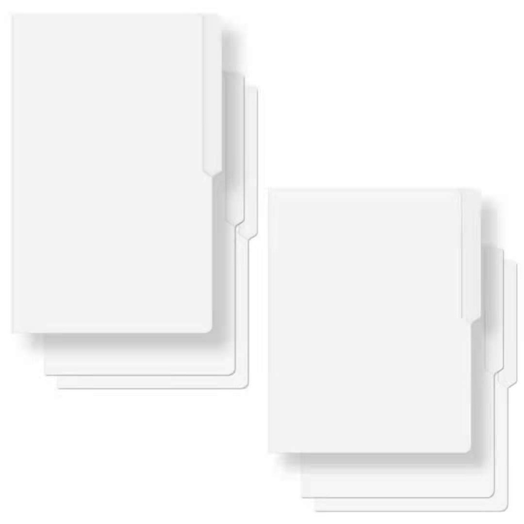 1pc White Folder Long / Short size Lamco System | Shopee Philippines