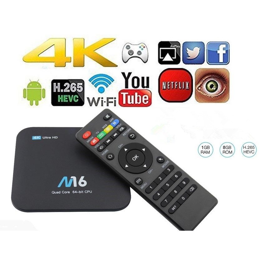TV Box M6 4k Ultra HD | Shopee Philippines