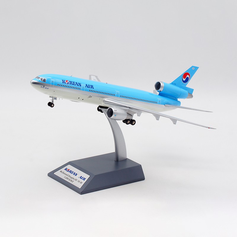 BEST♨1:200 Scale Douglas DC 10 30 HL7316 Korean Air Airlines Plane Model Alloy Aircraft Diecast ...