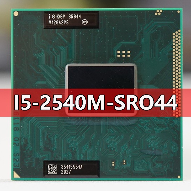 Intel Core i5 i5 2410M SRO4B I5 2430M SR04W I5 2450M SROCH I5 2520M ...