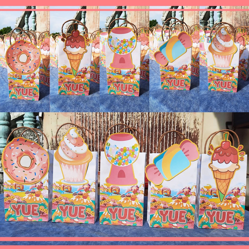 Candyland Themed Party Paper Bag with Handle | Shopee Philippines
