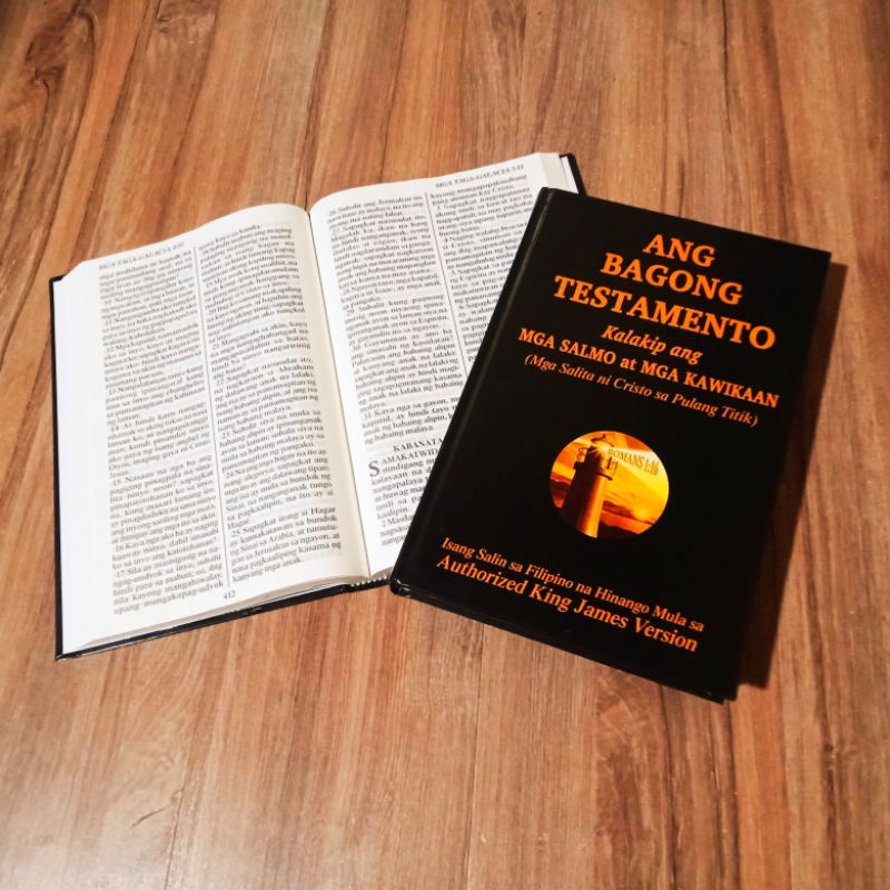 KJV TAGALOG GIANT PRINT HOLY BIBLE Filipino Book Hardbound New ...