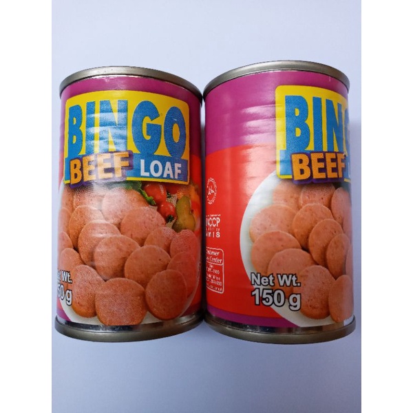 BINGO BEEF LOAF 150 grams | Shopee Philippines
