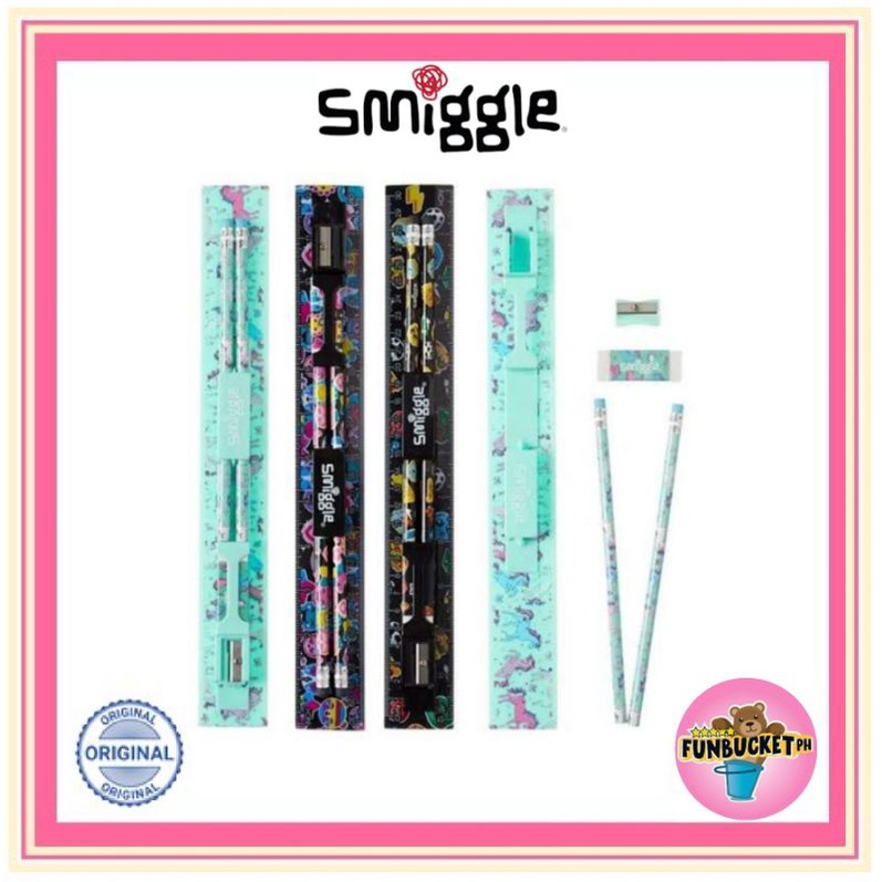 Original Smiggle Combo Ruler Set | Shopee Philippines