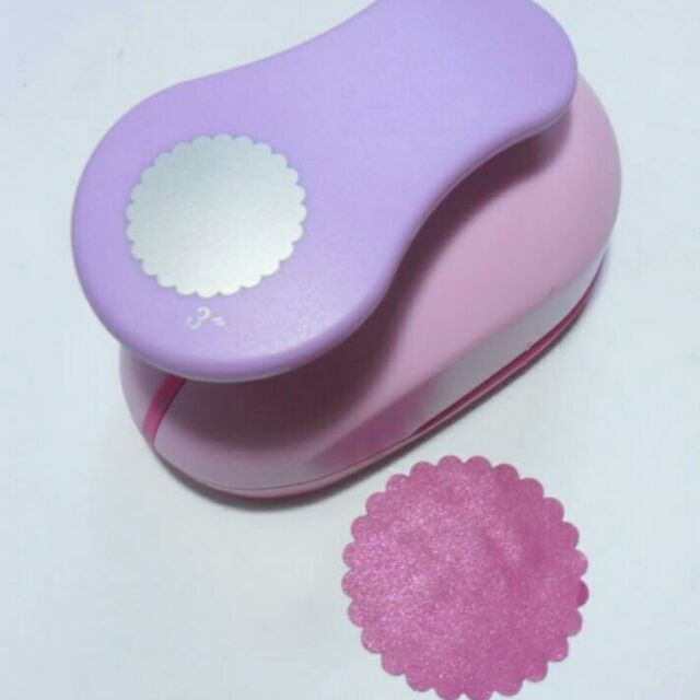 Scallop Puncher 3 Inches For Scrapbooking Card Making Gift Tag Paper ...