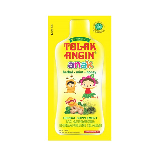 Tolak Angin Anak Herbal Supplement 10ml 1 Box presyo ₱129