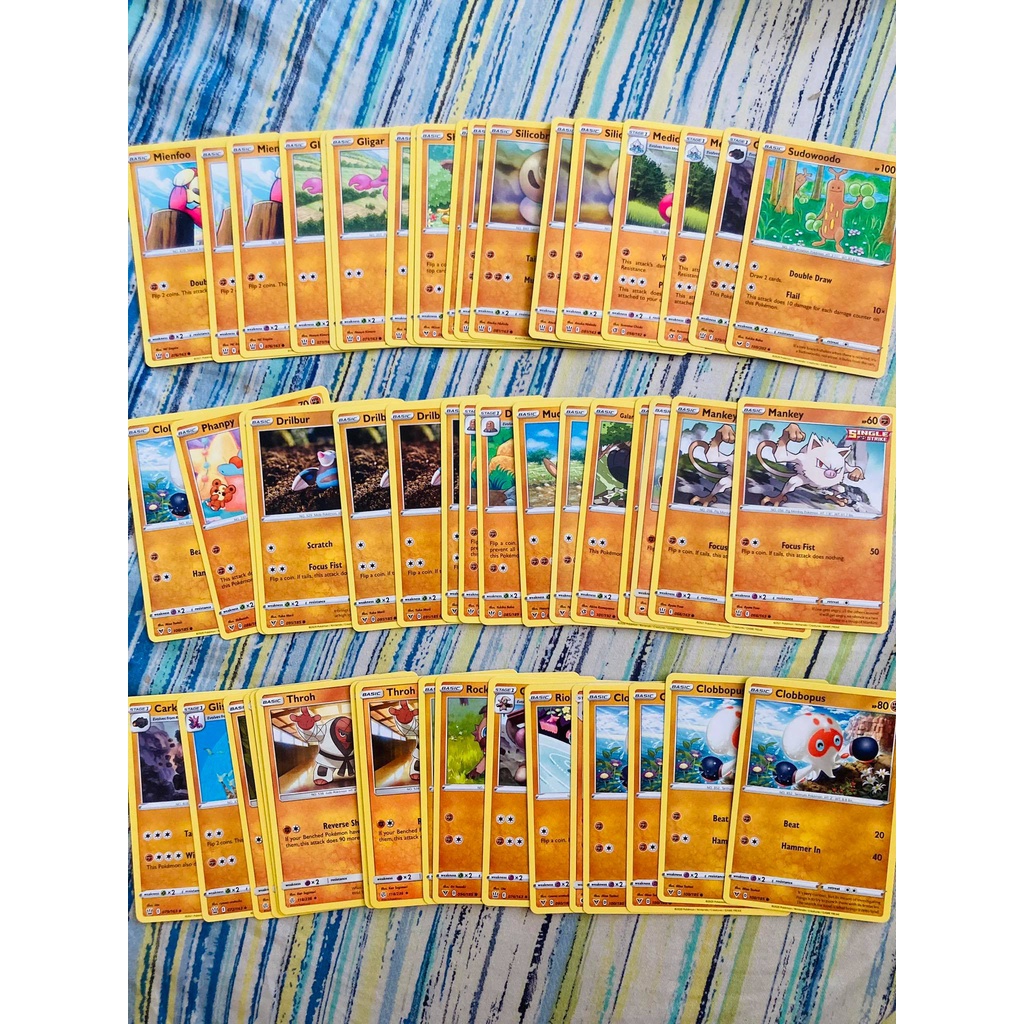 Original Pokemon TCG Cards FIGHTING Singles SALE!! Commons and ...