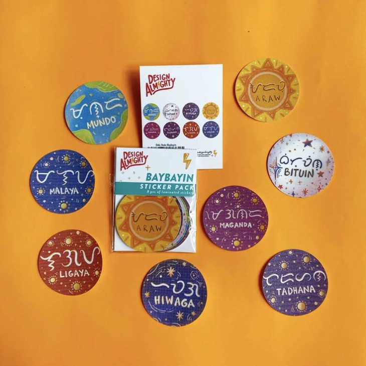 Baybayin Circle Sticker Pack | Shopee Philippines