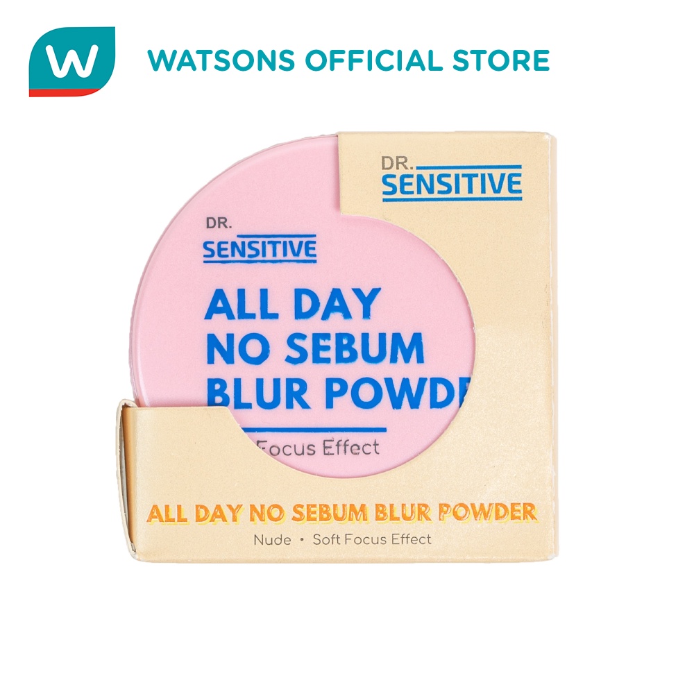DR SENSITIVE All Day No Sebum Blur Powder Nude 25g | Shopee Philippines