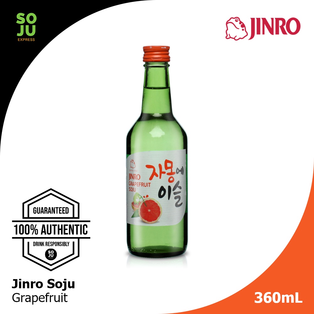 Jinro Soju - Grapefruit 360ml | Shopee Philippines