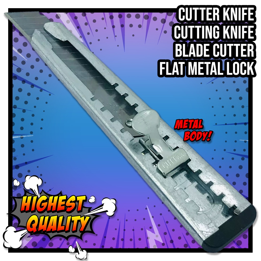 Cutter Knife / Cutting Knife / Blade Cutter | Shopee Philippines
