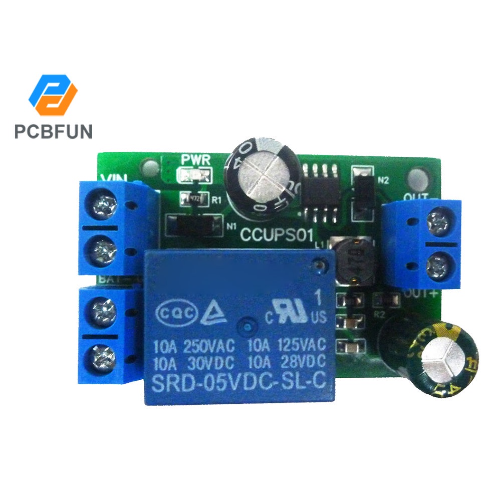 Pcbfun Automatic Switching Module UPS Emergency DC 6V-60V Power-OFF ...