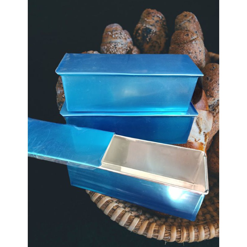 LOAF PAN FOR TASTY LOAF BREAD / WITH COVER | Shopee Philippines