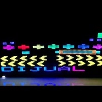 Strobo + RUNNING TEXT via wi-fi 5-row WS2812B 12Volt & 24Volt for Front ...