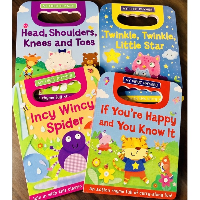 My First Rhymes Carry-along Board Books | Shopee Philippines