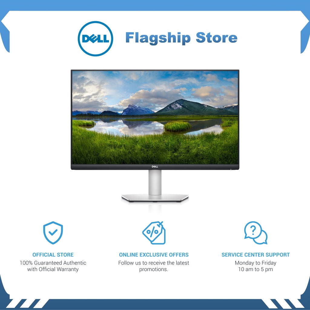 Dell S2721DS Monitor (27 inches, White LED Edgelight System, IPS, QHD ...