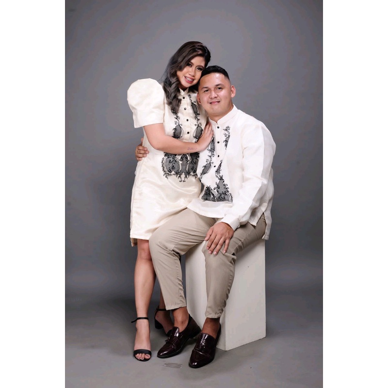 COUPLE BARONG, FILIPINIANA DRESS AND BARONG TAGALOG | Shopee Philippines