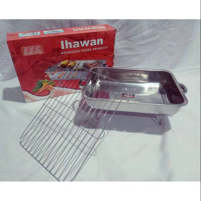 As seen on tv Portable Stainless Griller or Ihawan | Shopee Philippines