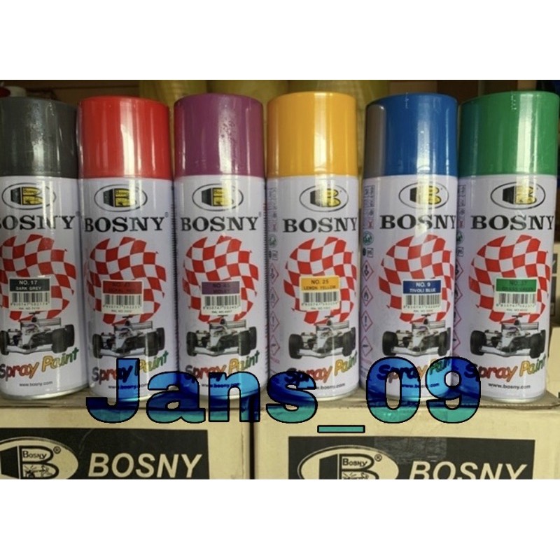 Bosny Non-Metallic Colors Spray 300g | Shopee Philippines