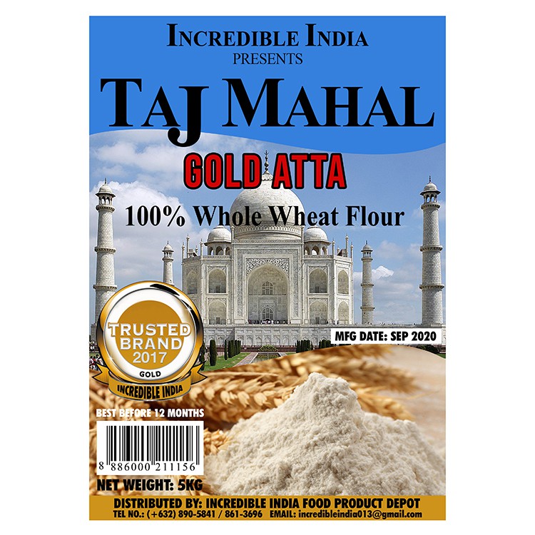 Taj Mahal Gold (Atta) 5kg | Shopee Philippines